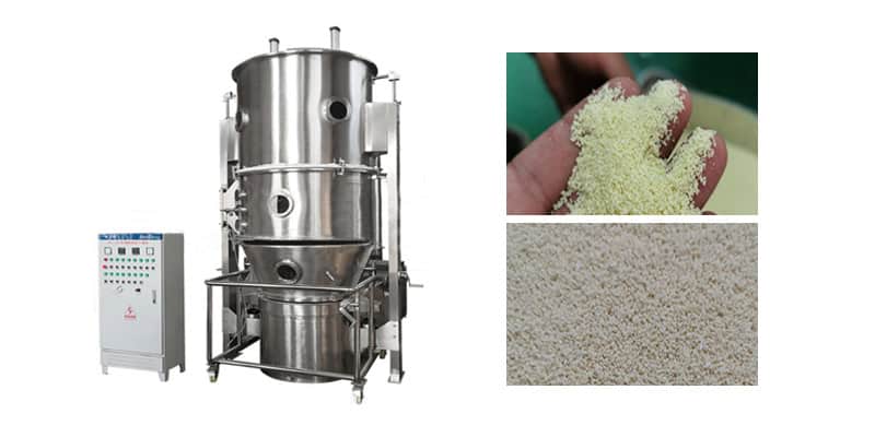 Fluid Bed Granulator | Best Vertical Fluid Bed Dryer